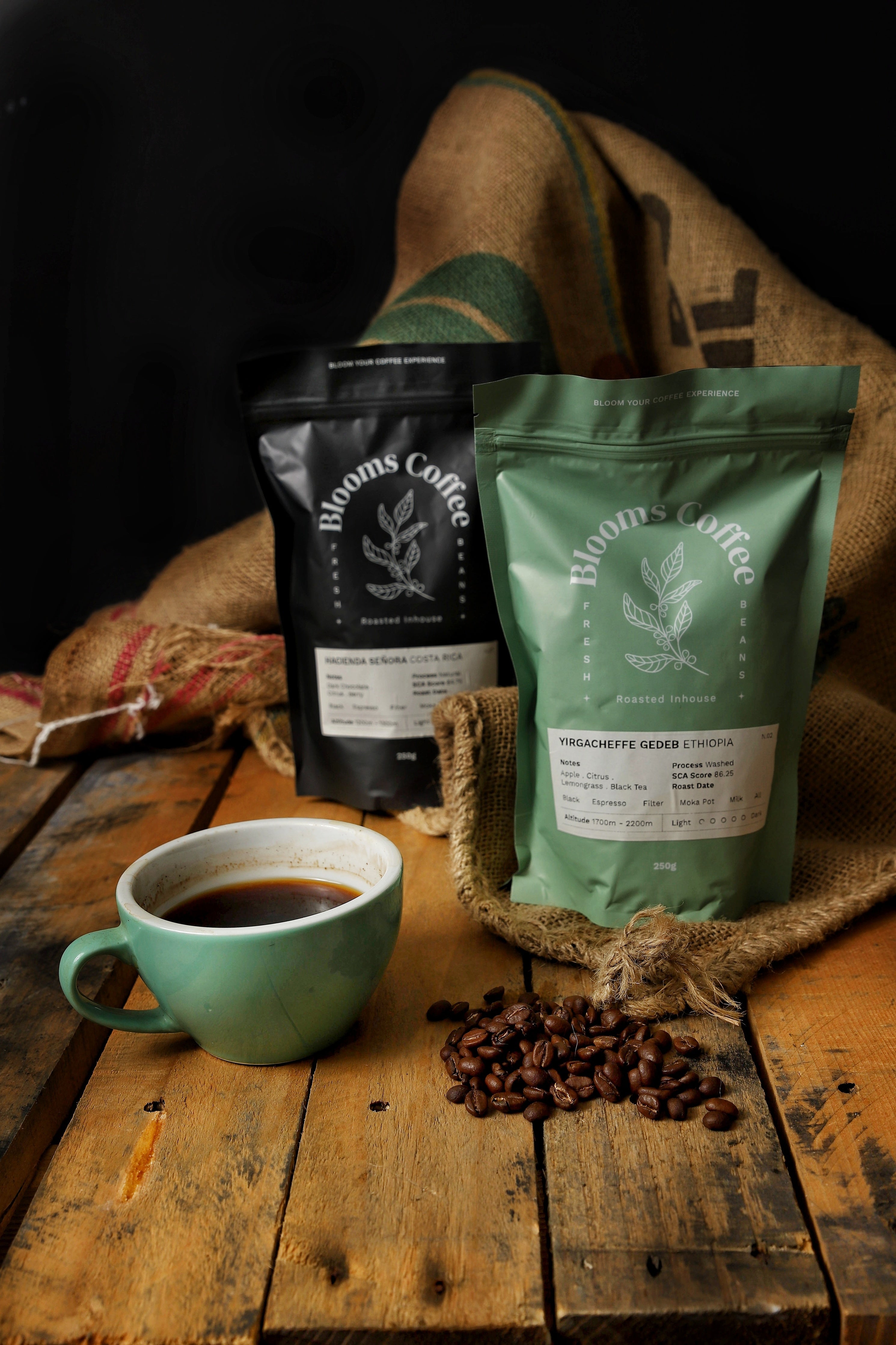 קפה חד זני – Blooms Fresh Coffee